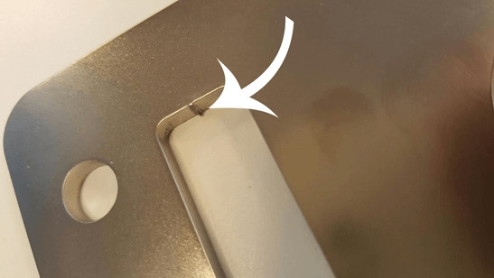 Lasersnijden met microjoint